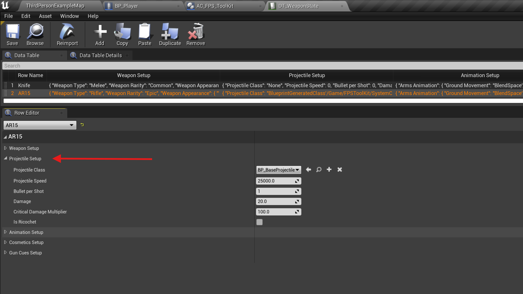 Projectile Setup – BP Systems - Unreal Engine Assets – Wikiful